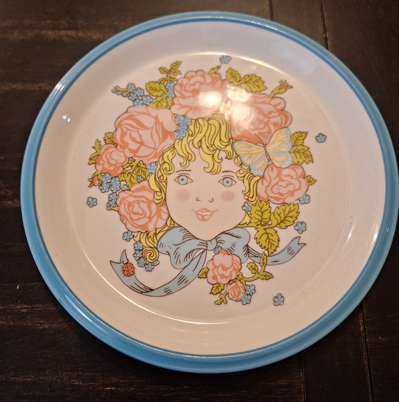 Mikasa | Dining | Vintage Mikasa Luciana Roselli Rose Baby Plate | Poshmark